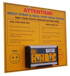 Wrist Strap and Footwear Tester - Industrial Safety Equipments(PPE)