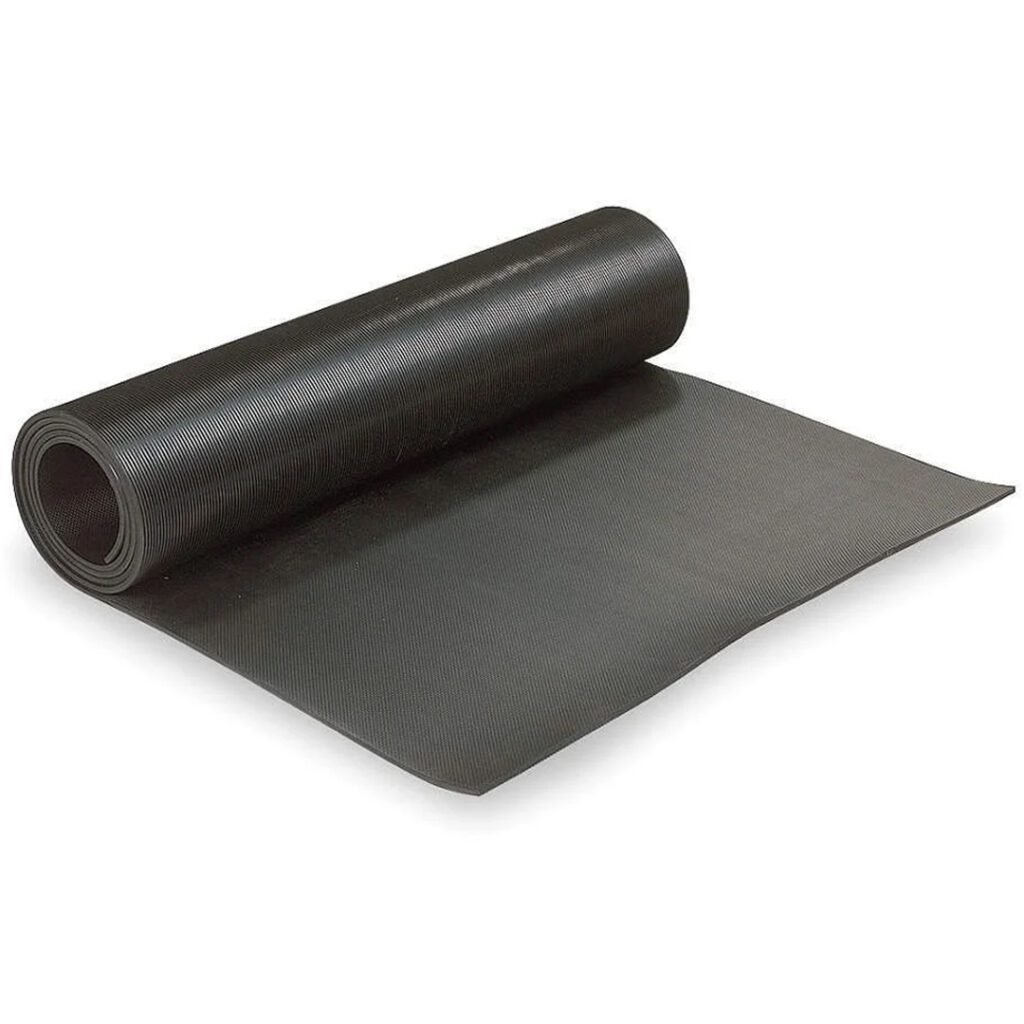 Plain Black Electrical Rubber Sheet - Industrial Safety Equipment ...
