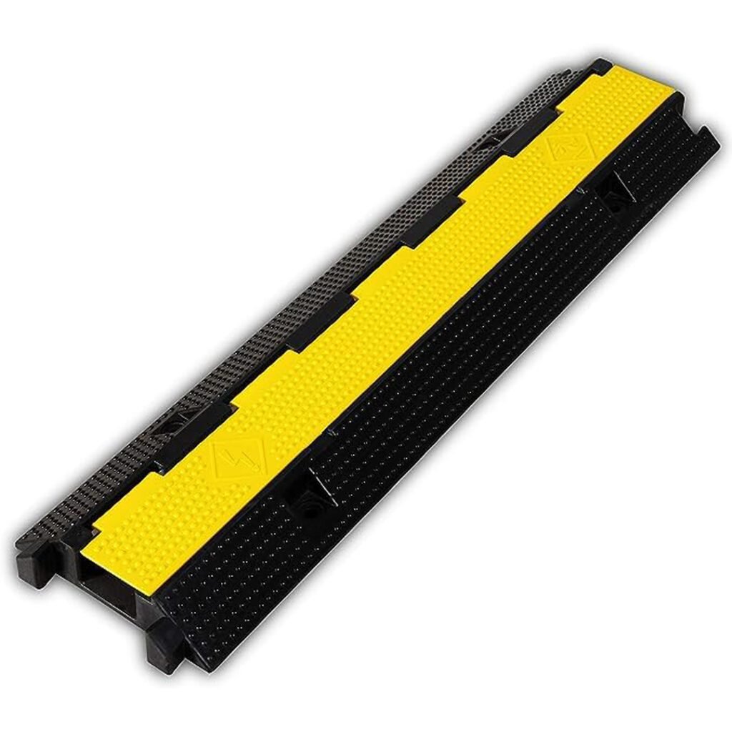 Rubber Cable Protector 1 Channel - Industrial Safety Equipment ...