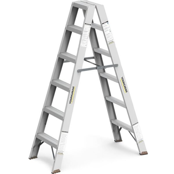 Aluminum Double Side Self Supporting A Type Ladder - The Thadhani ...